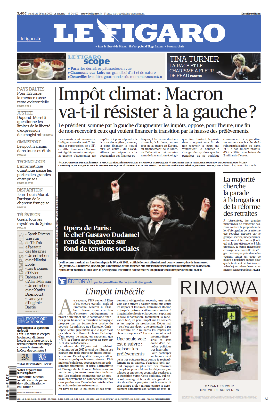 Le Figaro May 2023 - Cyril Lignac